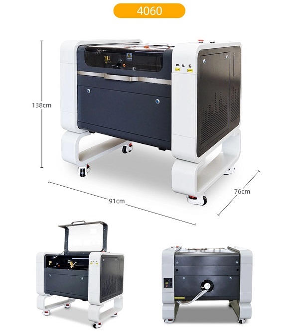 SFX 60W 4060 CO2 Laser Engraving and Cutting Machine CO2 Laser Cutter ...